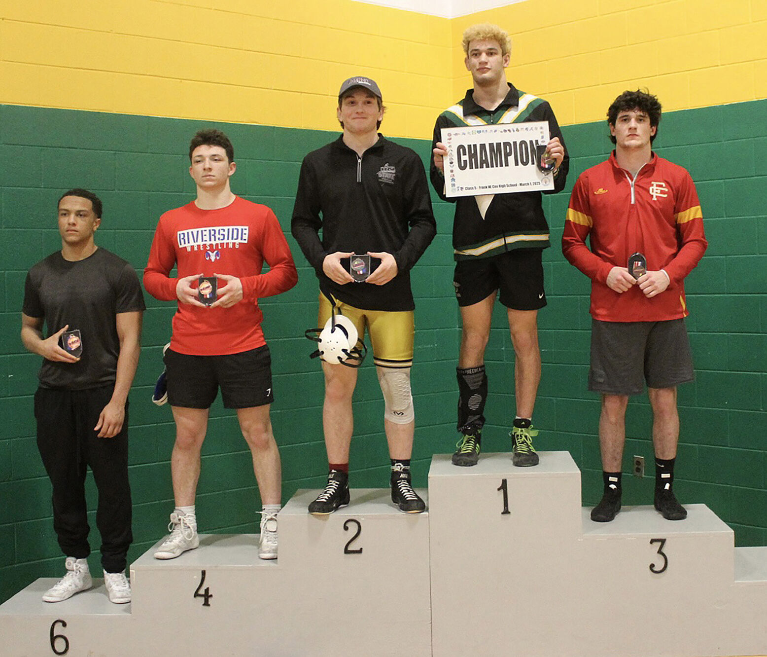 McGuire finishes third in state wrestling championship