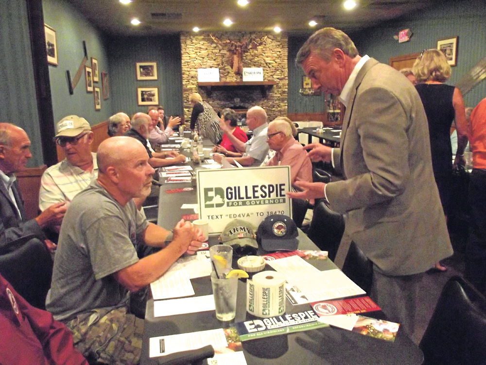 GOP candidate Ed Gillespie stumps in Rocky Mount