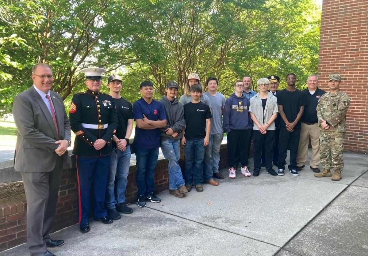 Future veterans recognized at breakfast