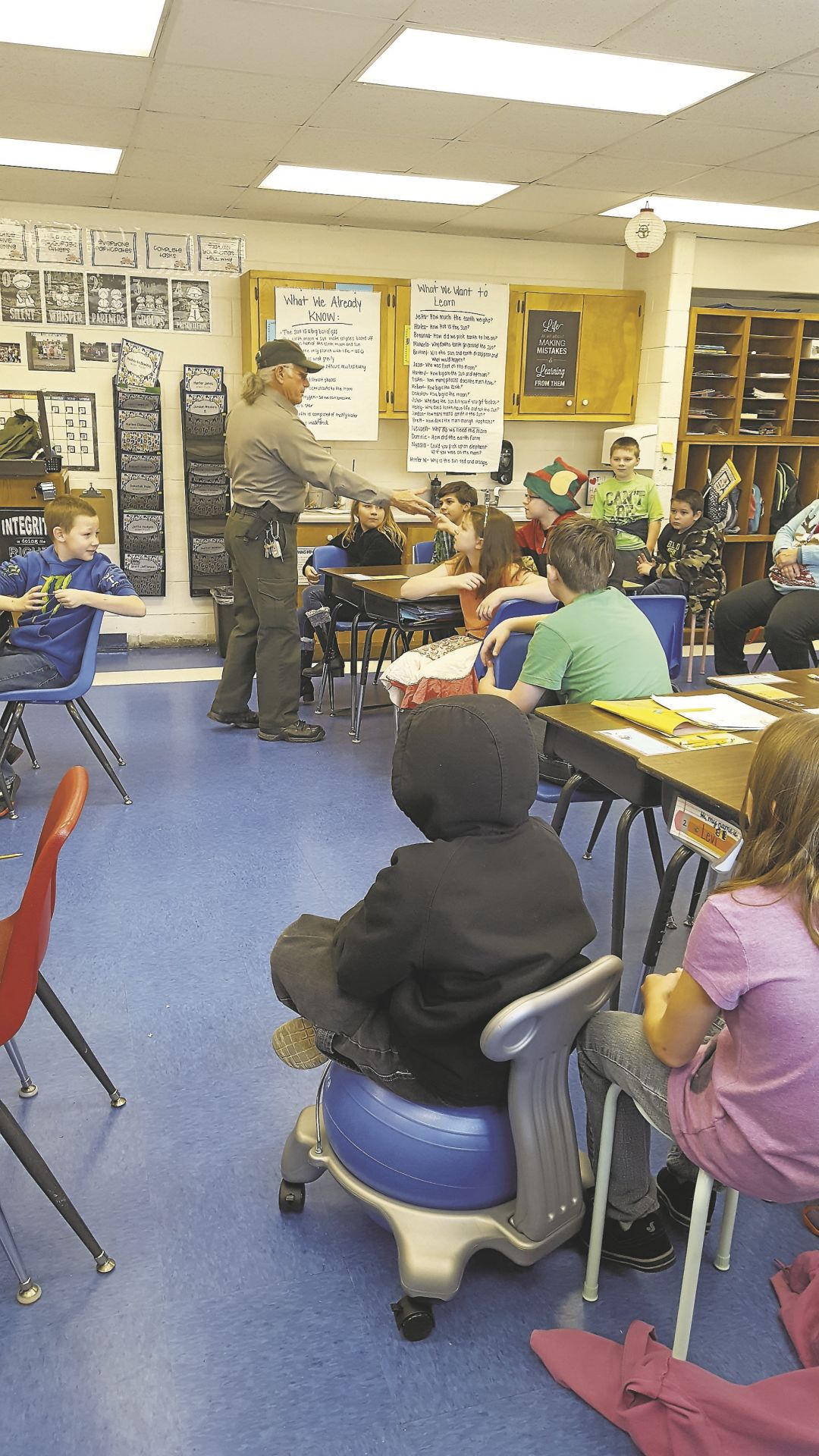 Park ranger pays visit to Ferrum Elementary | Local News ...