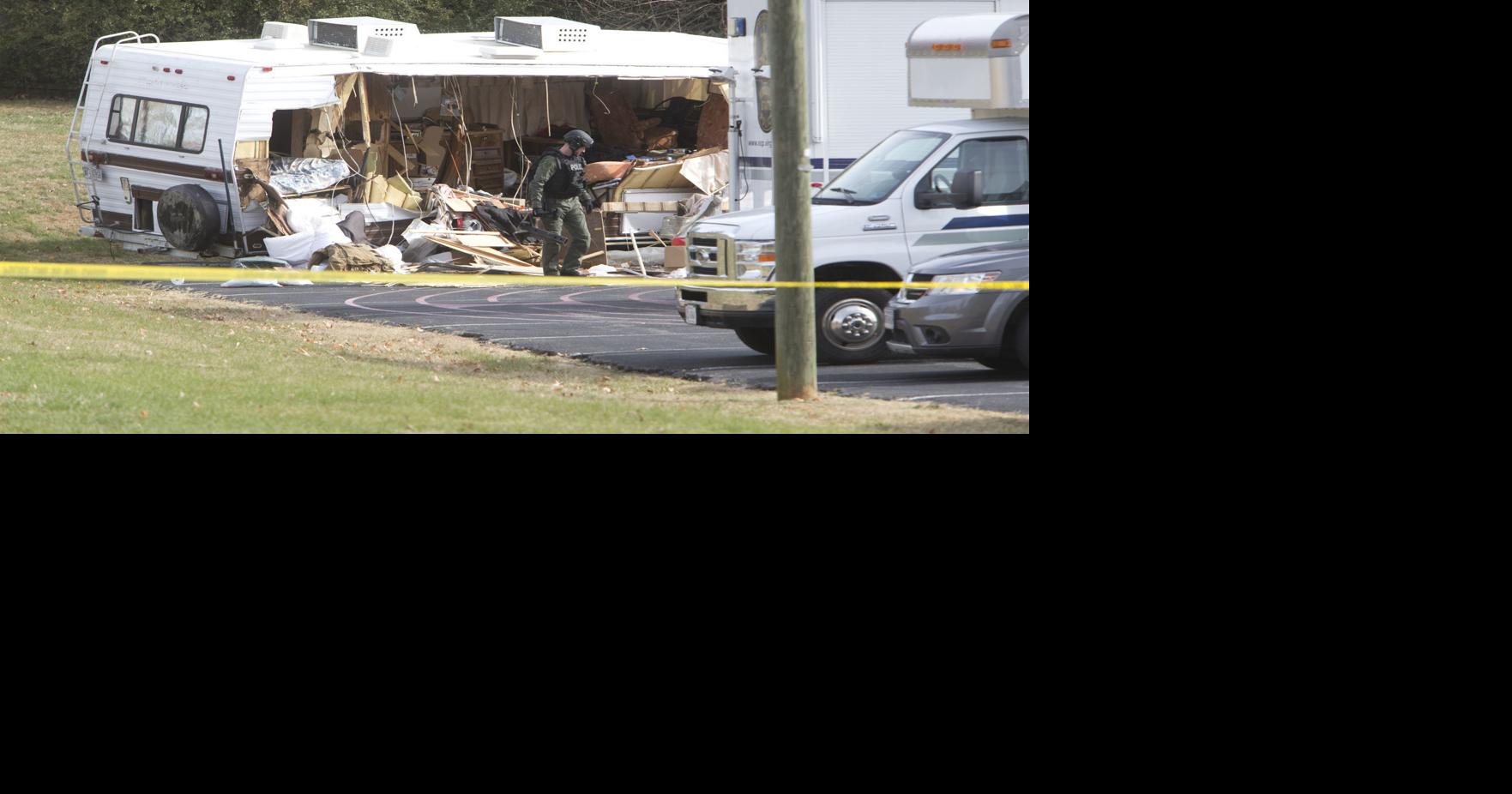 Warrant details items seized from fugitive RV