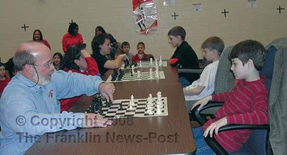 Ferrum Elementary chess team defeats superintendent