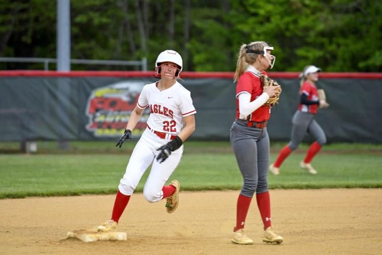 Eagles softball: Knights make it a tough night; Lady Eagles outslug LB
