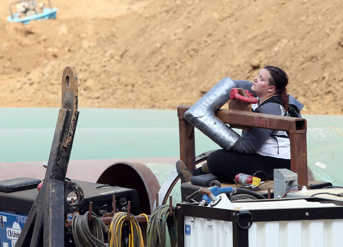 Photos: Protests at the Mountain Valley Pipeline work site