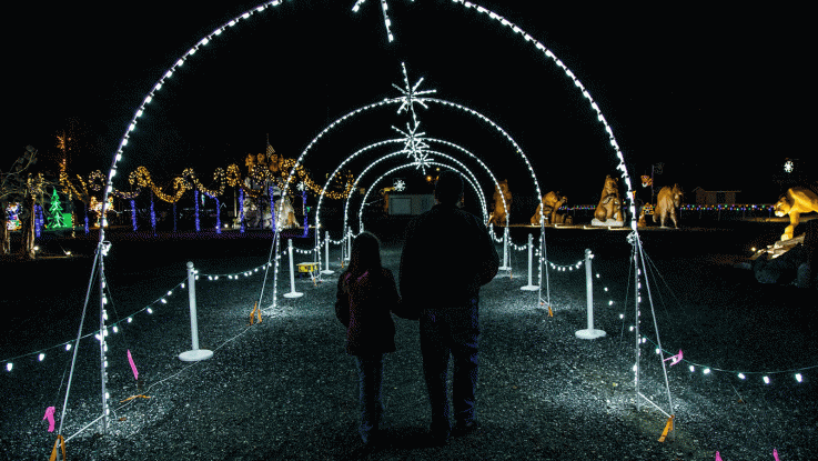 Celebrate Christmas at Cherokee Lights and Legends | Festivals + Events ...
