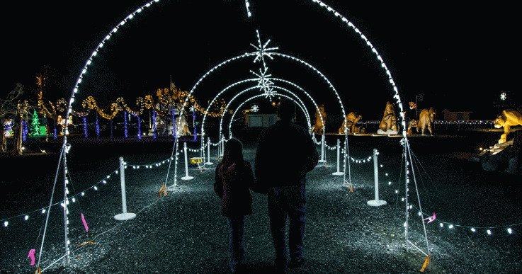 Celebrate Christmas at Cherokee Lights and Legends | Festivals + Events ...
