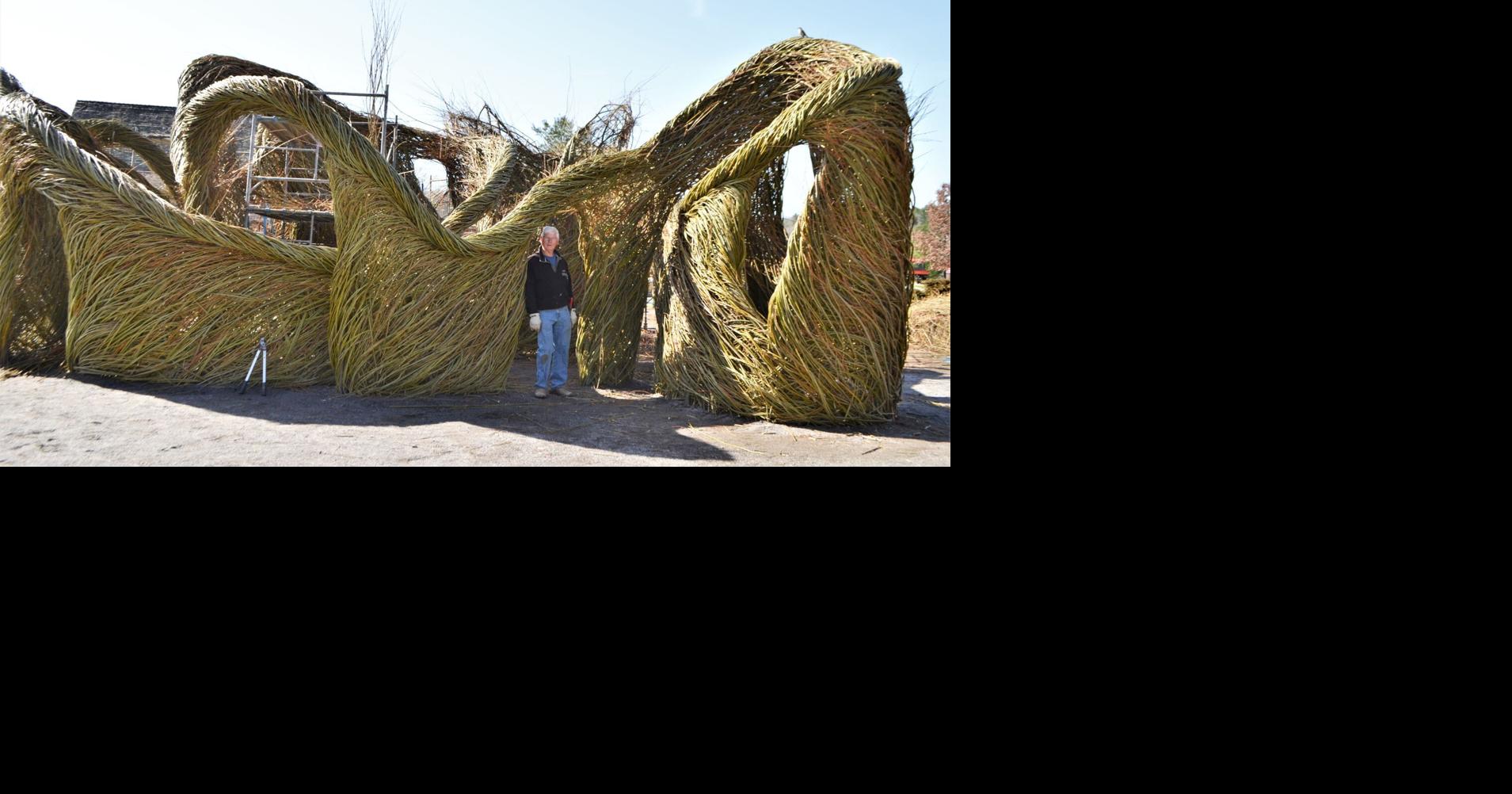 This enormous walk-through stick maze is not to be missed | Out and ...