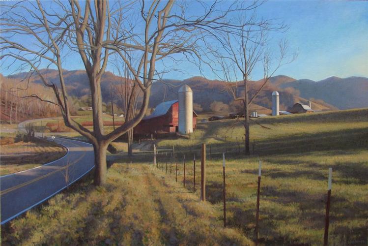 'I can paint here the rest of my life': Local artist Luke Allsbrook ...