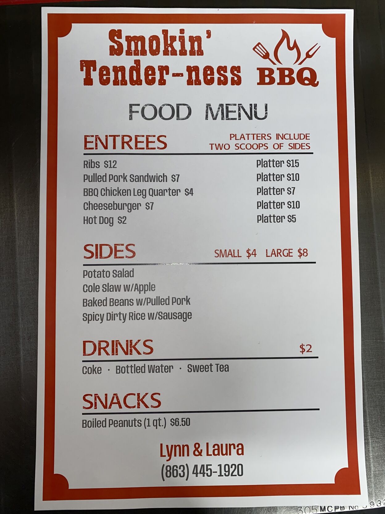 Menus | Commercial Printing | theheraldadvocate.com
