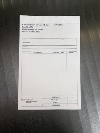 Invoices | Commercial Printing | theheraldadvocate.com