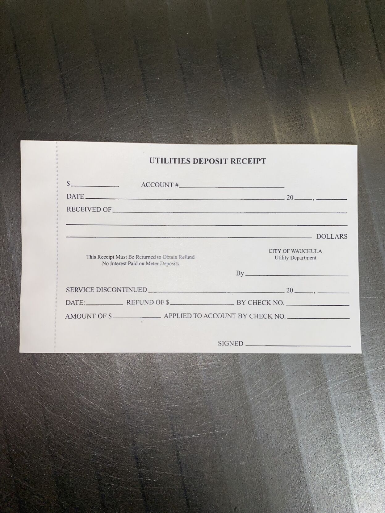 Receipts | Commercial Printing | theheraldadvocate.com