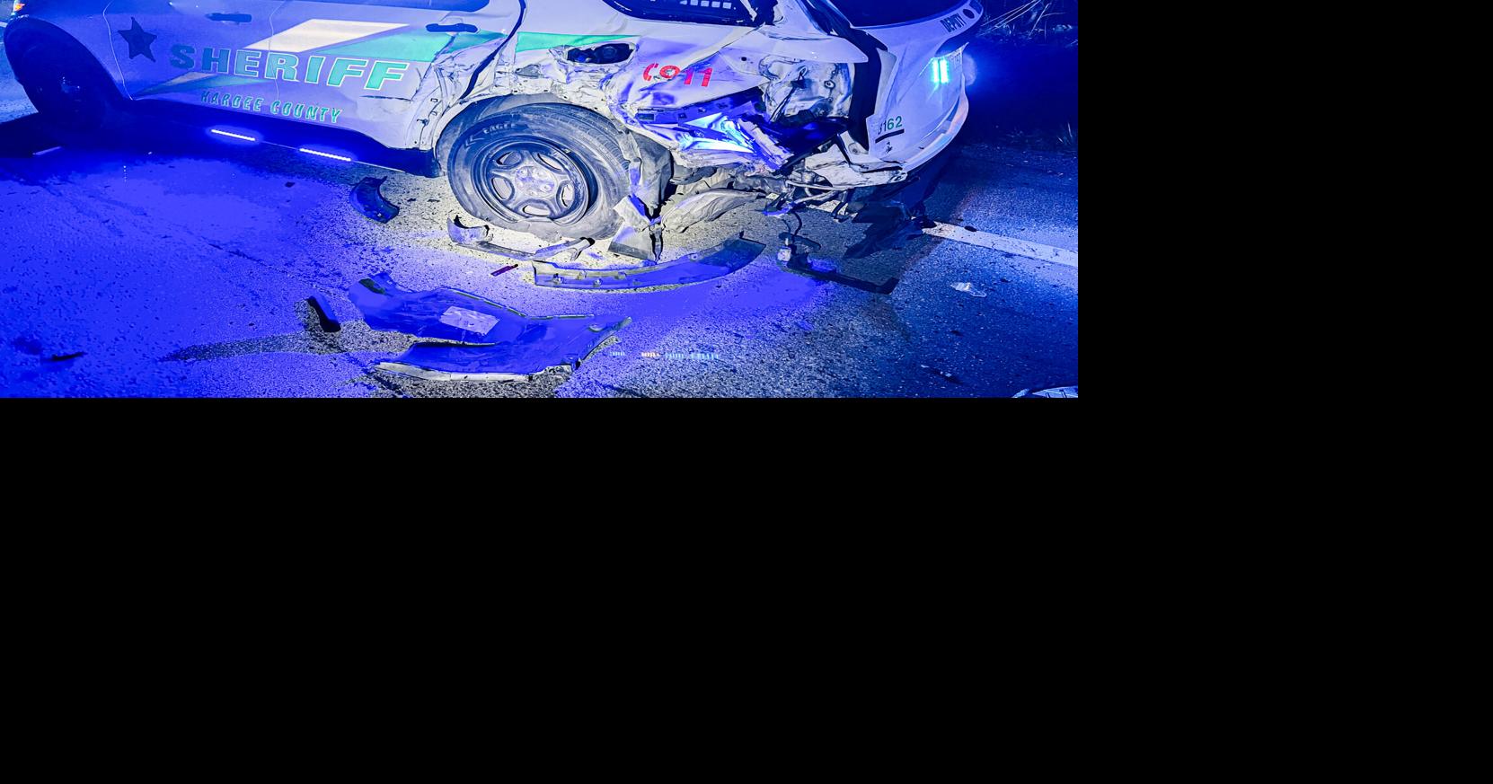 Jeep Plows Into Back Of HCSO Vehicle On Traffic Stop | News ...