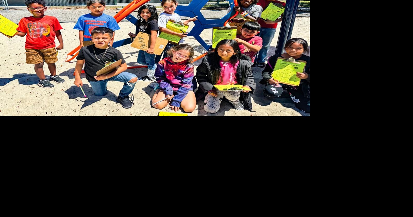 Second Graders Have Math Scavenger Hunt | Education News ...