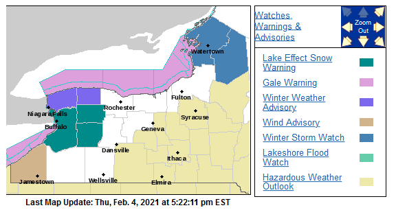 Parts of GLOW region could see significant snowfall Friday, Saturday ...