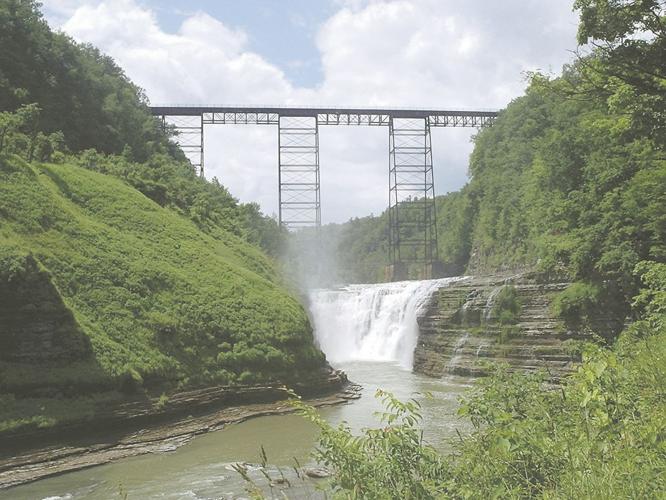 Construction begins on Portageville Bridge arch | Local News | thelcn.com