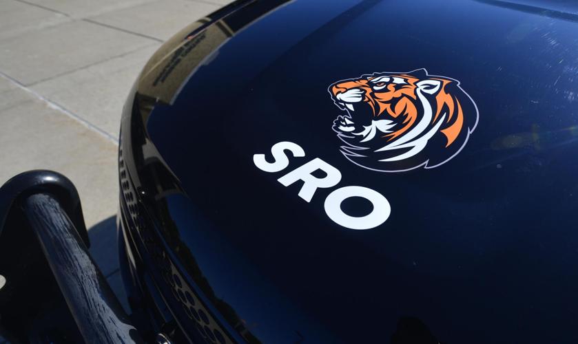 A tiger’s colors: School Resource Officer patrol vehicle shows school ...