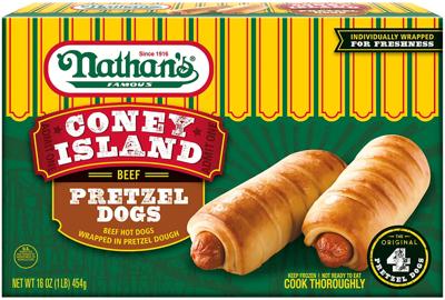 Best Bites: Nathan's Famous Coney Island Pretzel Dogs | Lifestyles ...