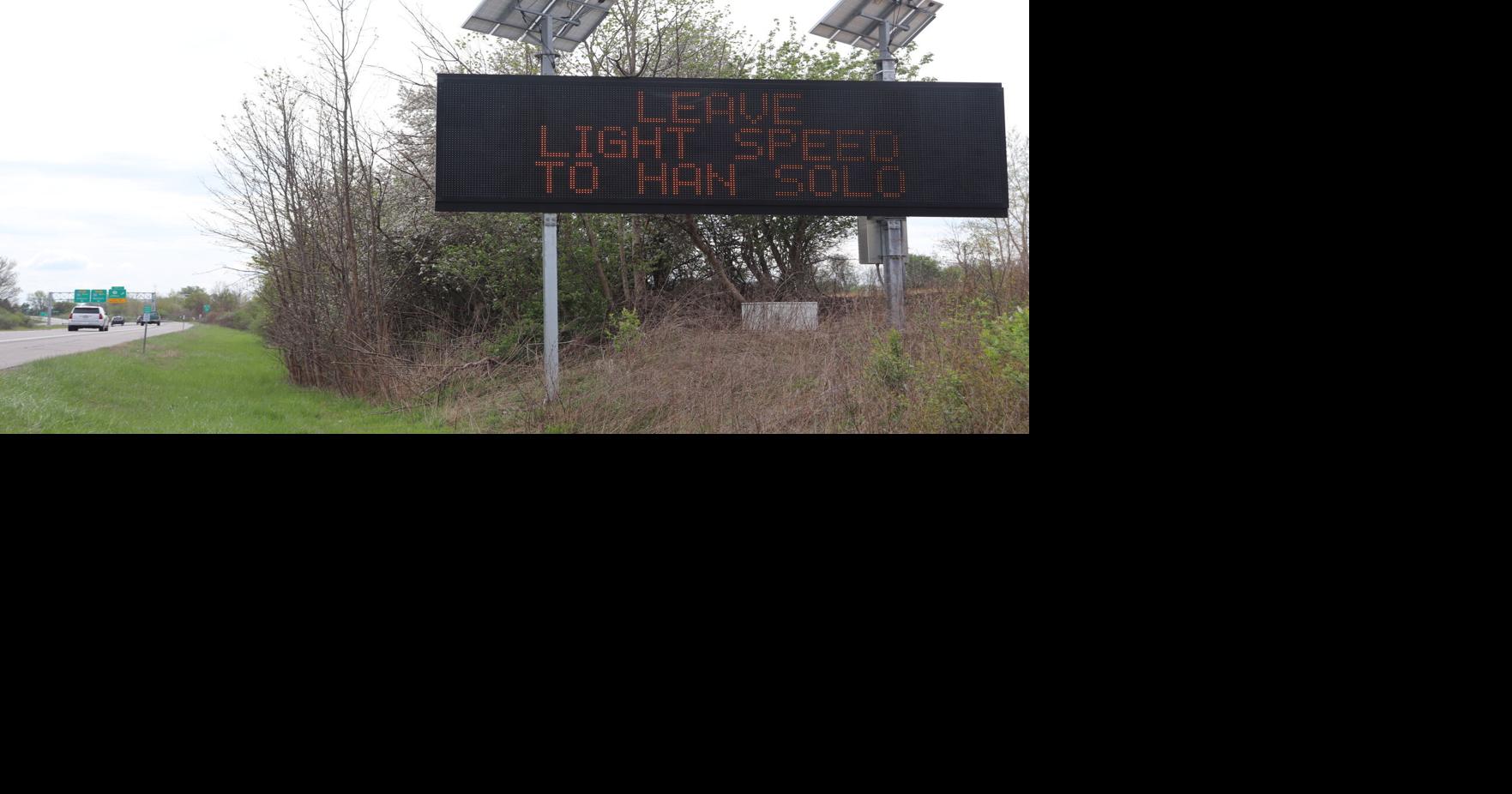 'Leave light speed to Han Solo': DOT celebrates 'Star Wars' with ...