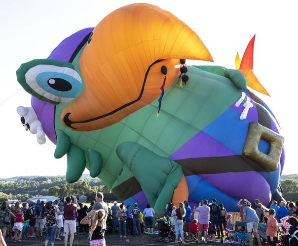 Those beautiful balloons Colorful palette fills weekend skies above ...