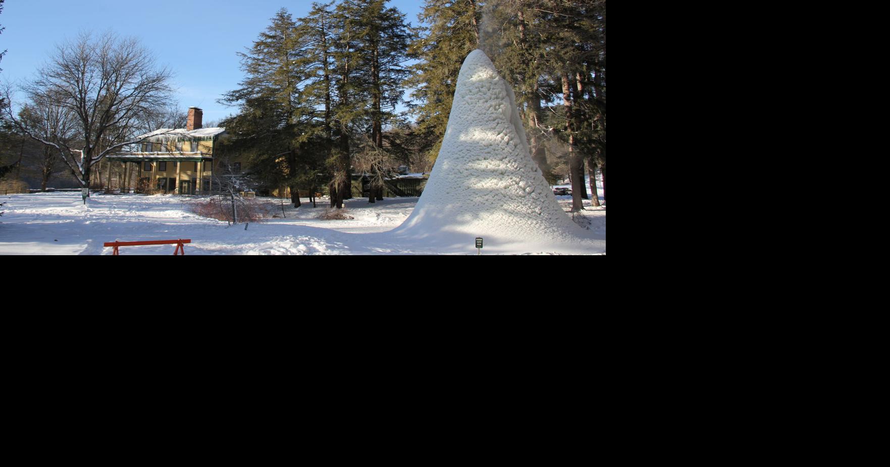 Ice volcano returns to Letchworth Park | Hydrography | thelcn.com