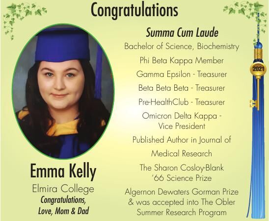 Congratulations, Emma Kelly! | Files | thelcn.com