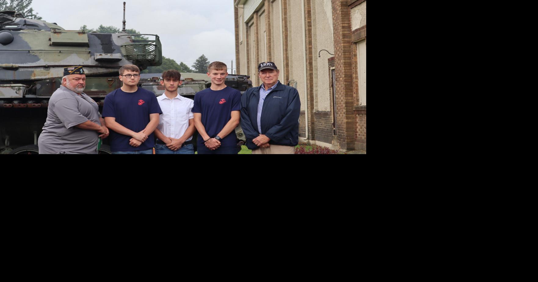 Wayland American Legion celebrates Flag Day, seniors entering military ...