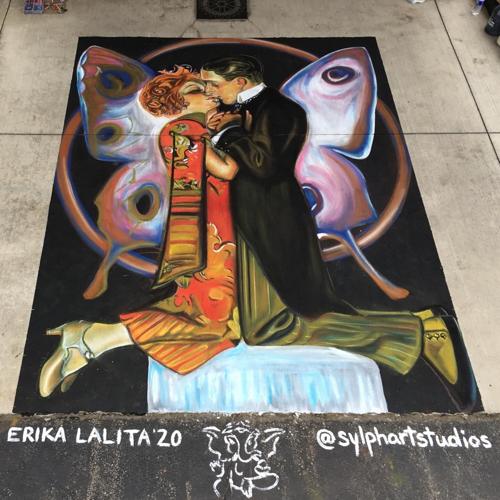 The Bee’s Knees: Scaled-down Perry Chalking Event evoked 1920s imagery ...