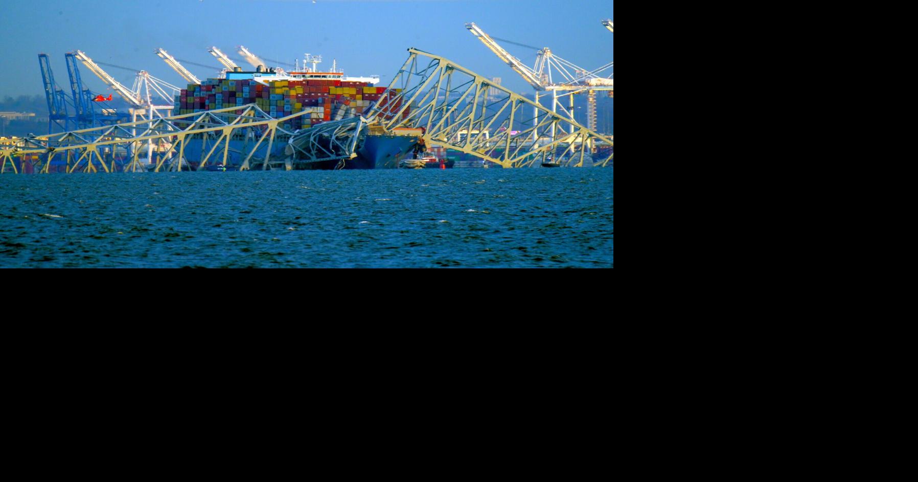 Key Bridge collapses into Patapsco River in Baltimore after vessel hits ...