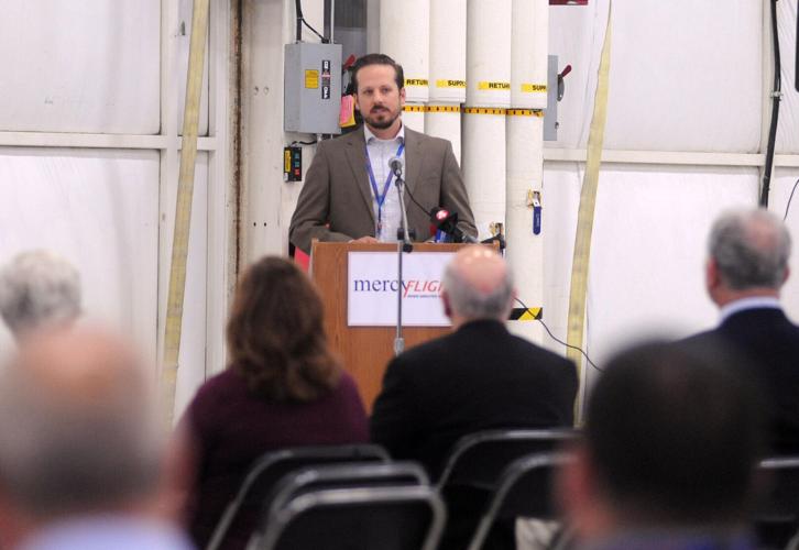 WATCH: Mercy Flight dedicates new helicopter in memory of James E ...
