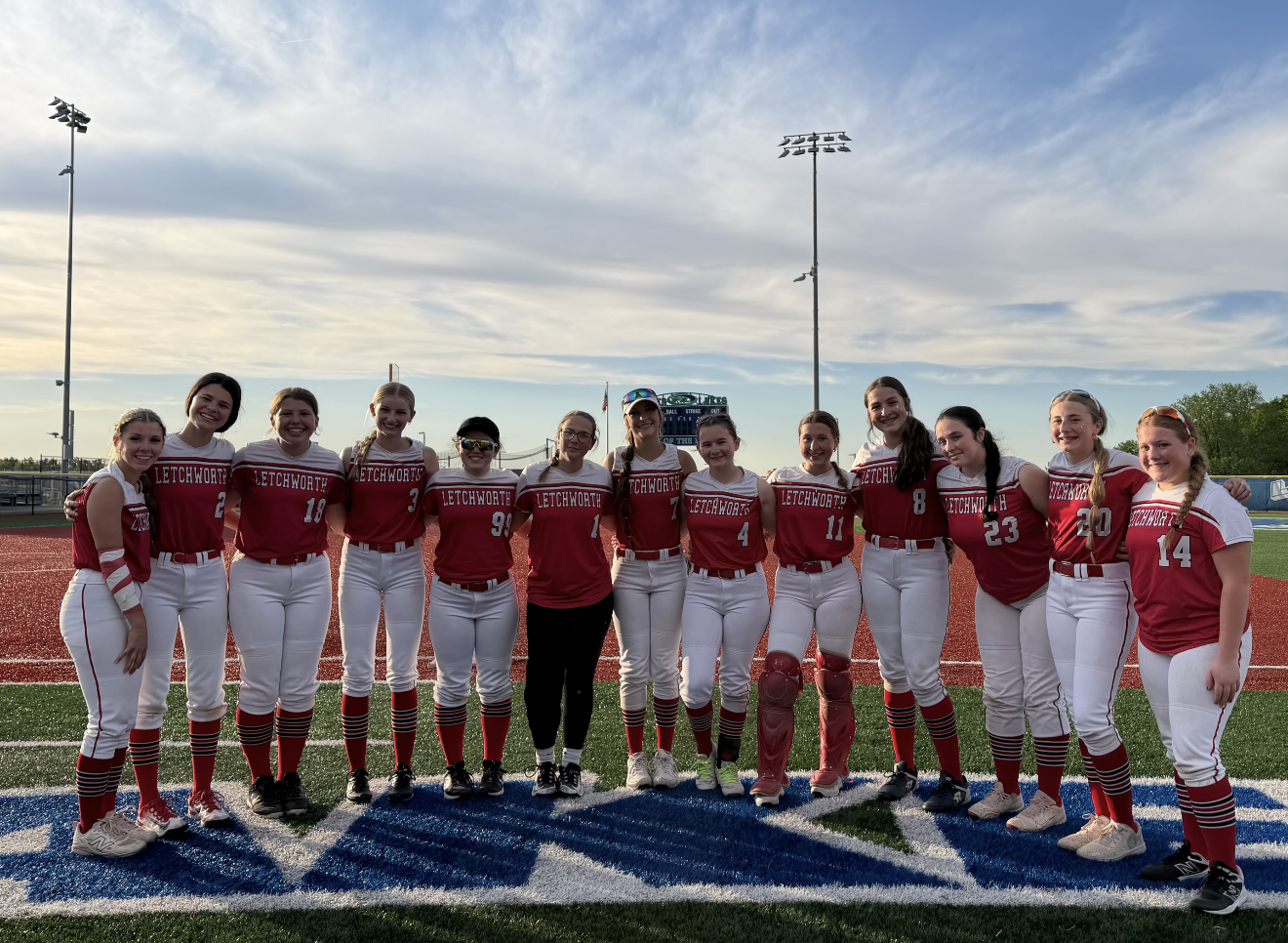 SEC. V SOFTBALL: Jines, Burel, Scott power Letchworth to blowout win in ...