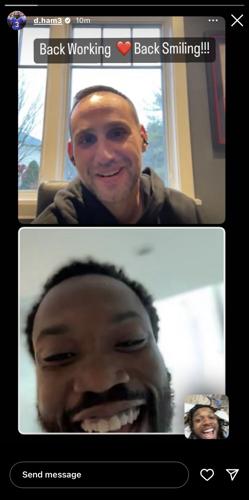 Damar Hamlin posts smiling selfie, expresses gratitude for nationwide ...
