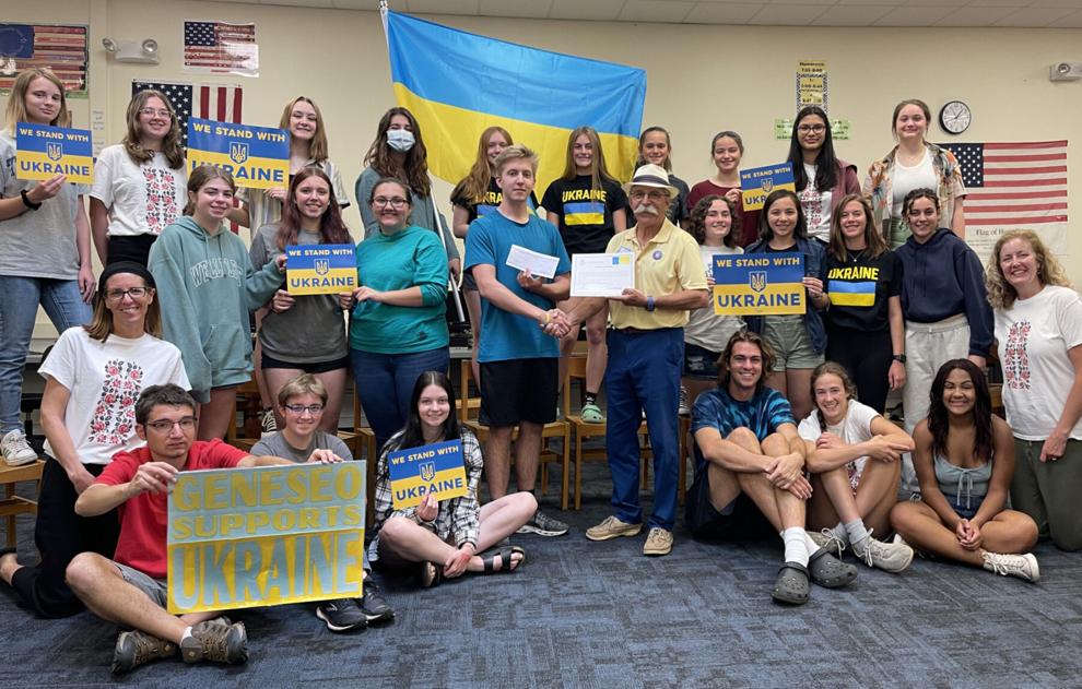 Geneseo students raise $2,650 for Ukraine relief | Local News | thelcn.com