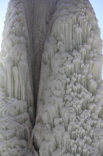 Ice volcano returns to Letchworth Park | Hydrography | thelcn.com