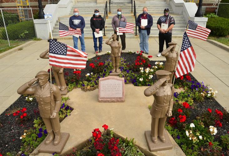 Clean-up give VA statues new life in Batavia | Local News | thelcn.com
