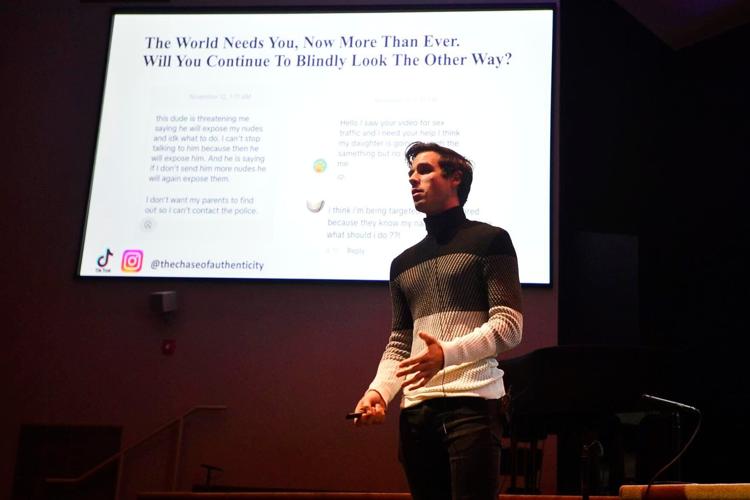 'It's a black hole': Trafficking survivor shares story at awareness ...