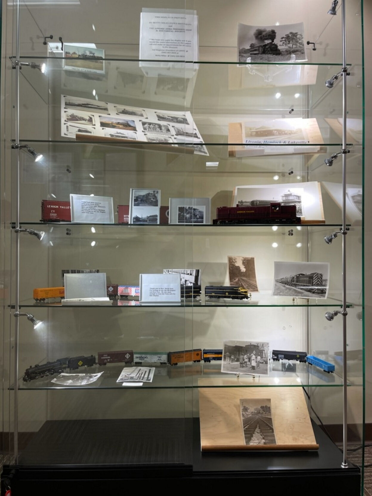 New library exhibit highlights Livonia’s railroad history | Local News ...