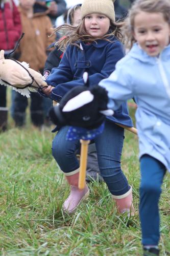 Ponying up fun: Stick horse races a beloved tradition at GV Hunt Races ...