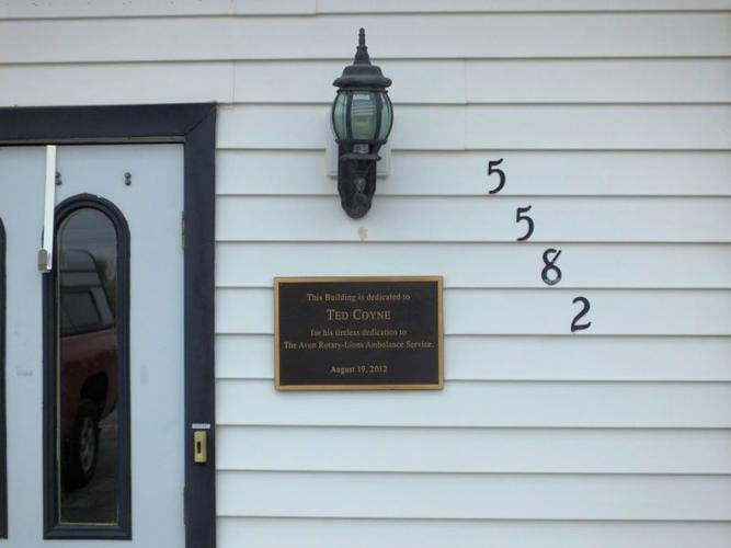 Avon recognizes Ted Coyne’s dedication to ambulance service ...