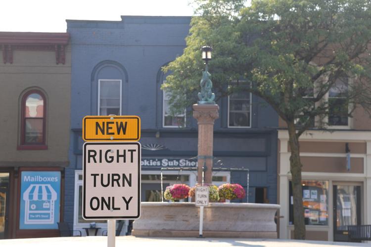 Geneseo testing left-turn ban to stop fountain crashes | News | thelcn.com