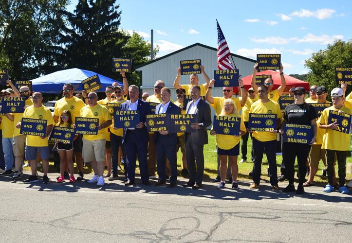 WATCH: NYSCOPBA calls for an end to HALT Act during rally outside ...