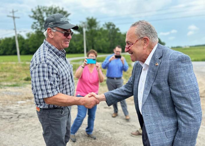 WATCH: Schumer calls for Farm Bill renewal during Pavilion appearance ...