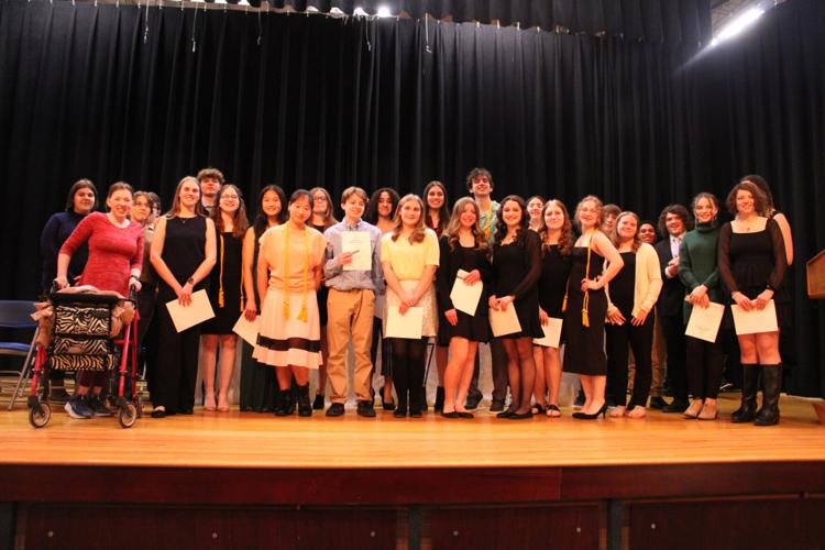 Mount Morris inducts honor society members | Lifestyles | thelcn.com