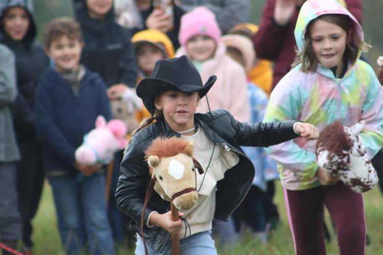 Ponying up fun: Stick horse races a beloved tradition at GV Hunt Races ...