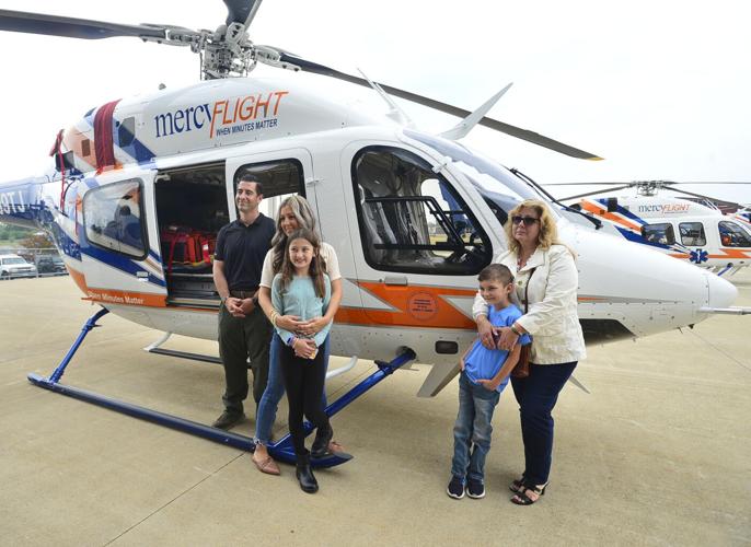 WATCH: Mercy Flight dedicates new helicopter in memory of James E ...