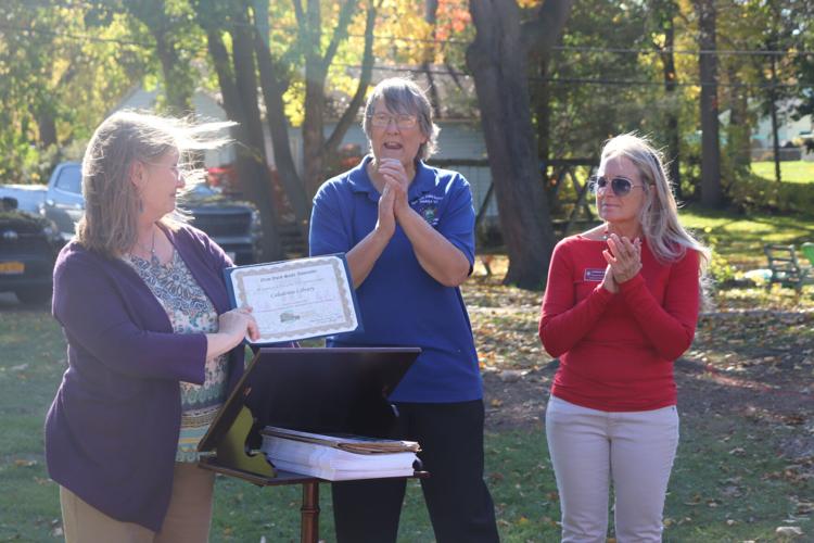 Cornerstone of community: Caledonia Library breaks ground on expansion ...