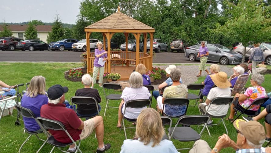 New gazebo helps brighten up Geneseo park | Local News | thelcn.com