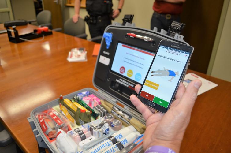 In case of emergency... Mobilize Rescue System allows bystanders to ...