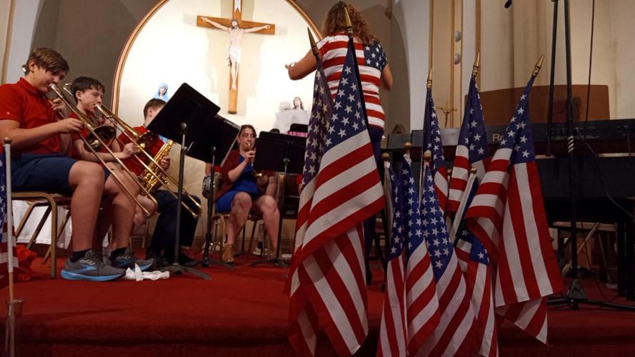 St. Agnes students celebrate Flag Day with song | Local News | thelcn.com