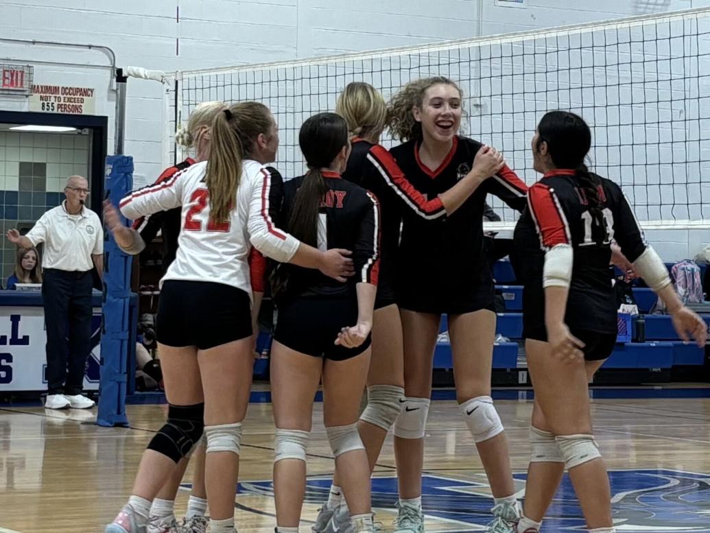 H.S. VOLLEYBALL: Kanaley with another big performance as Le Roy takes ...