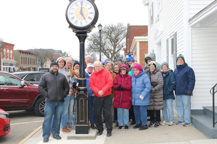 Geneseo Rotary Club dedicates street clock to the village | News ...